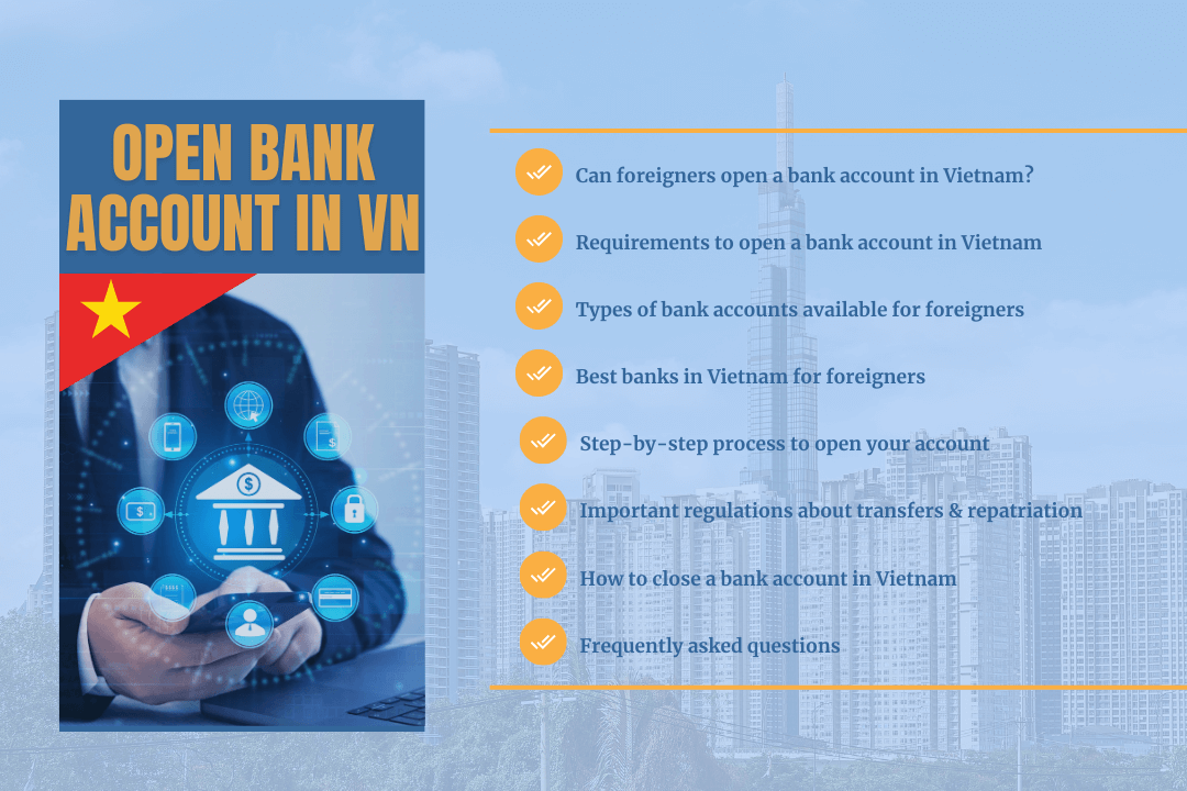 How to Open a Bank Account in Vietnam for Foreigners