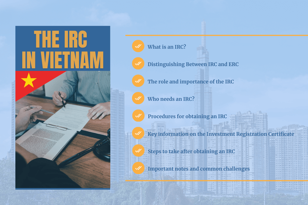 Investment Registration Certificate (IRC) in Vietnam